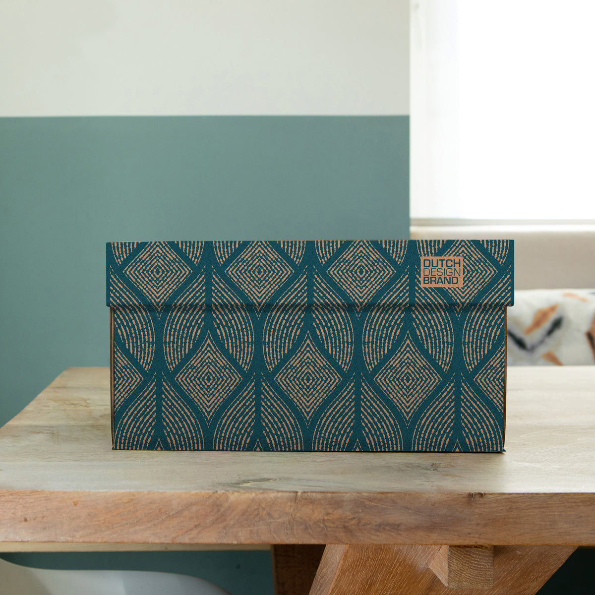 Classic storage box Cordoba Petrol | Dutch Design Brand | FSC