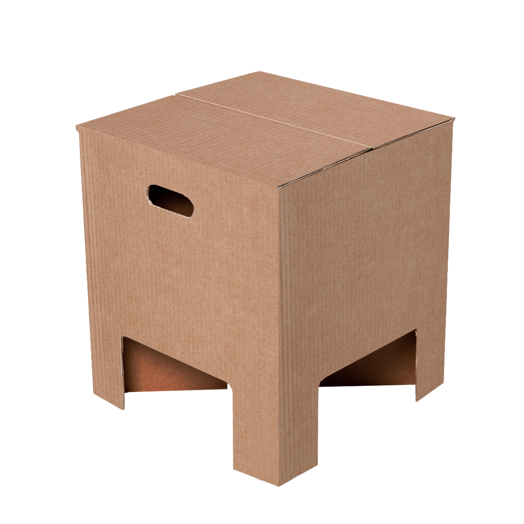 Dutch Design Brand | Brown Chair | krukje van duurzaam karton