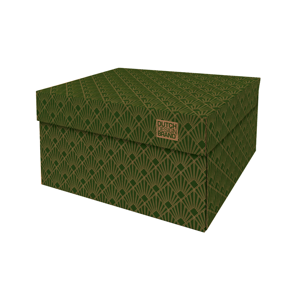 Velvet Green Storage Box | Dutch Design Brand | storage box | Fsc