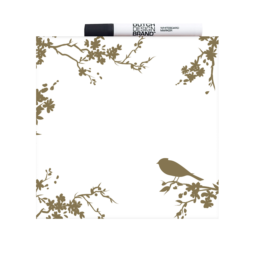 Create your own tile wisdom on this Dutch Design Wisdom Tile Gold