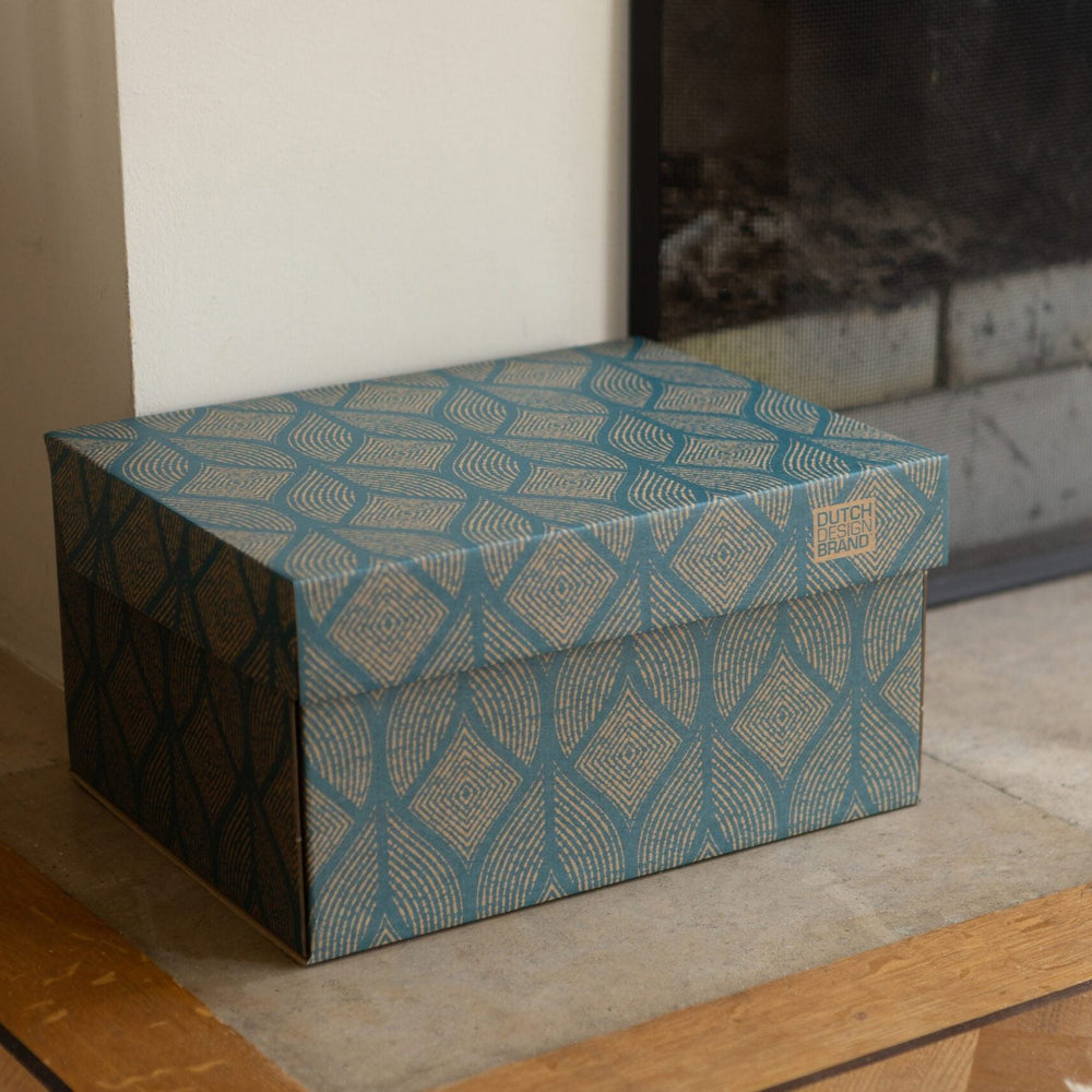 Classic storage box Cordoba Petrol | Dutch Design Brand | FSC