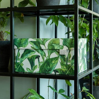 Green Leaves Storage Box Classic | Dutch Design Brand | FSC